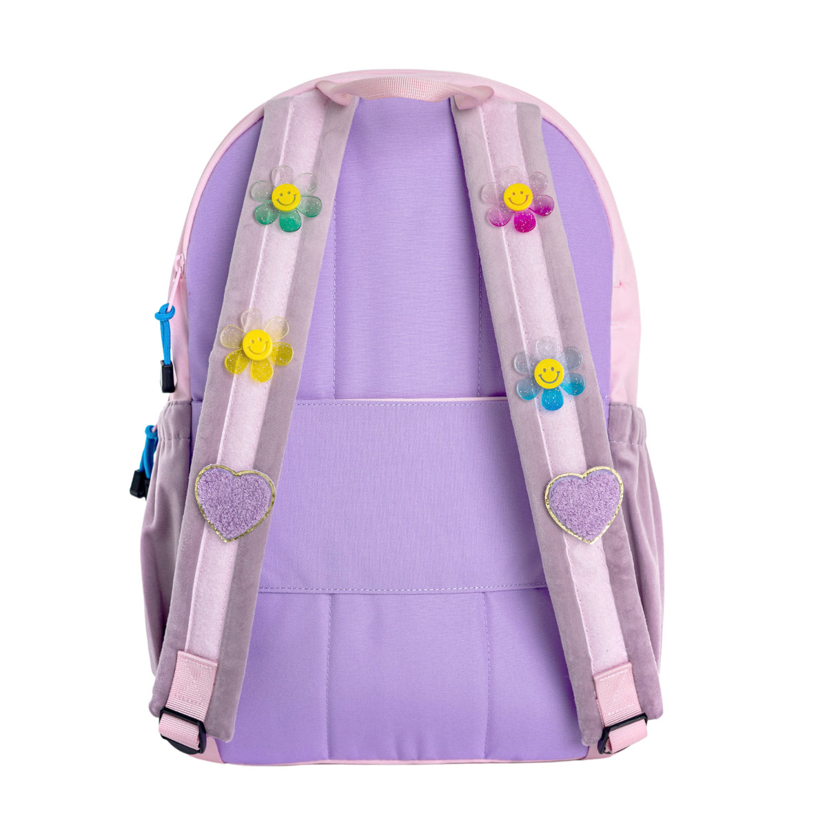 Large Becco Backpack – Pink/Lavender – Becco Bags