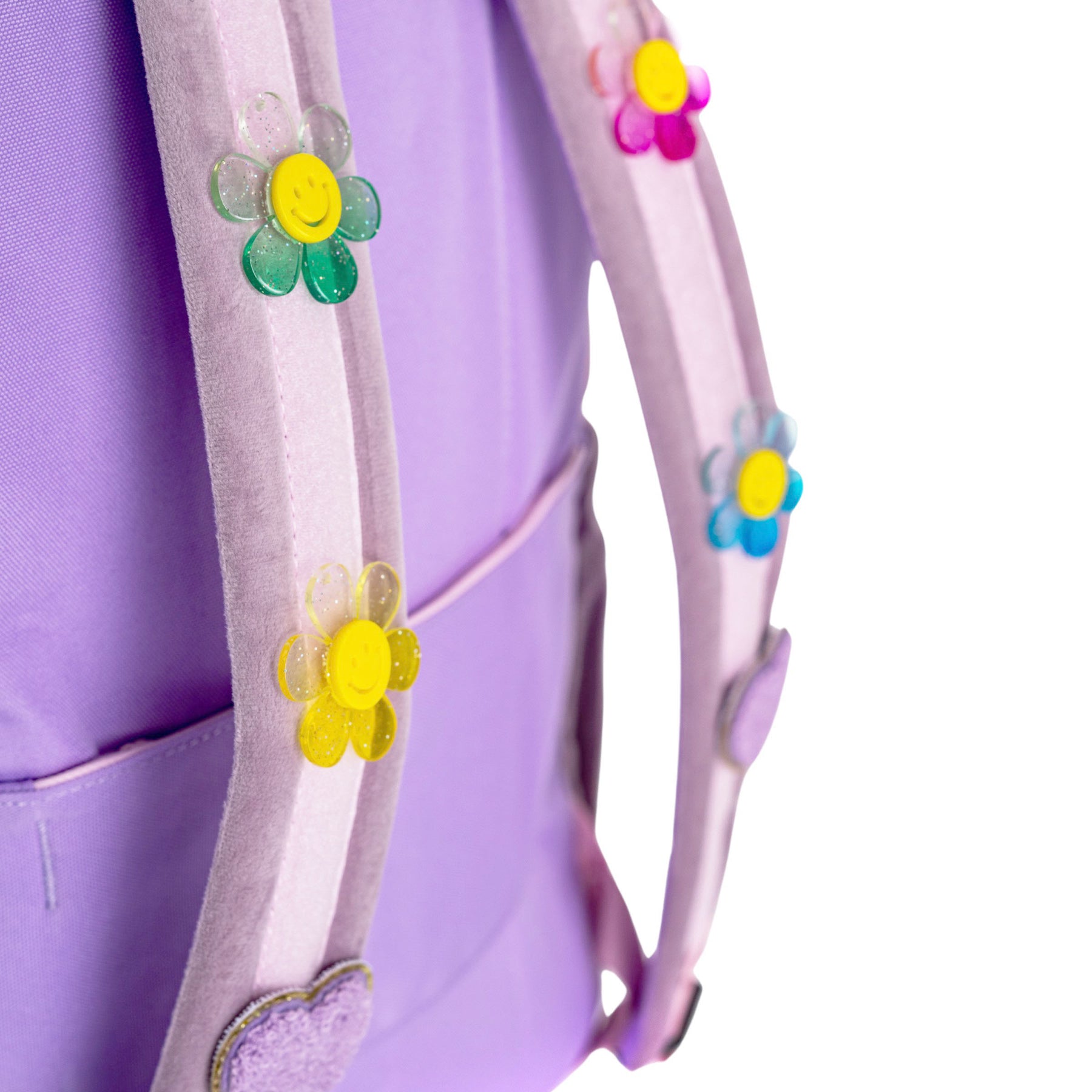 Large Becco Backpack – Pink/Lavender – Becco Bags