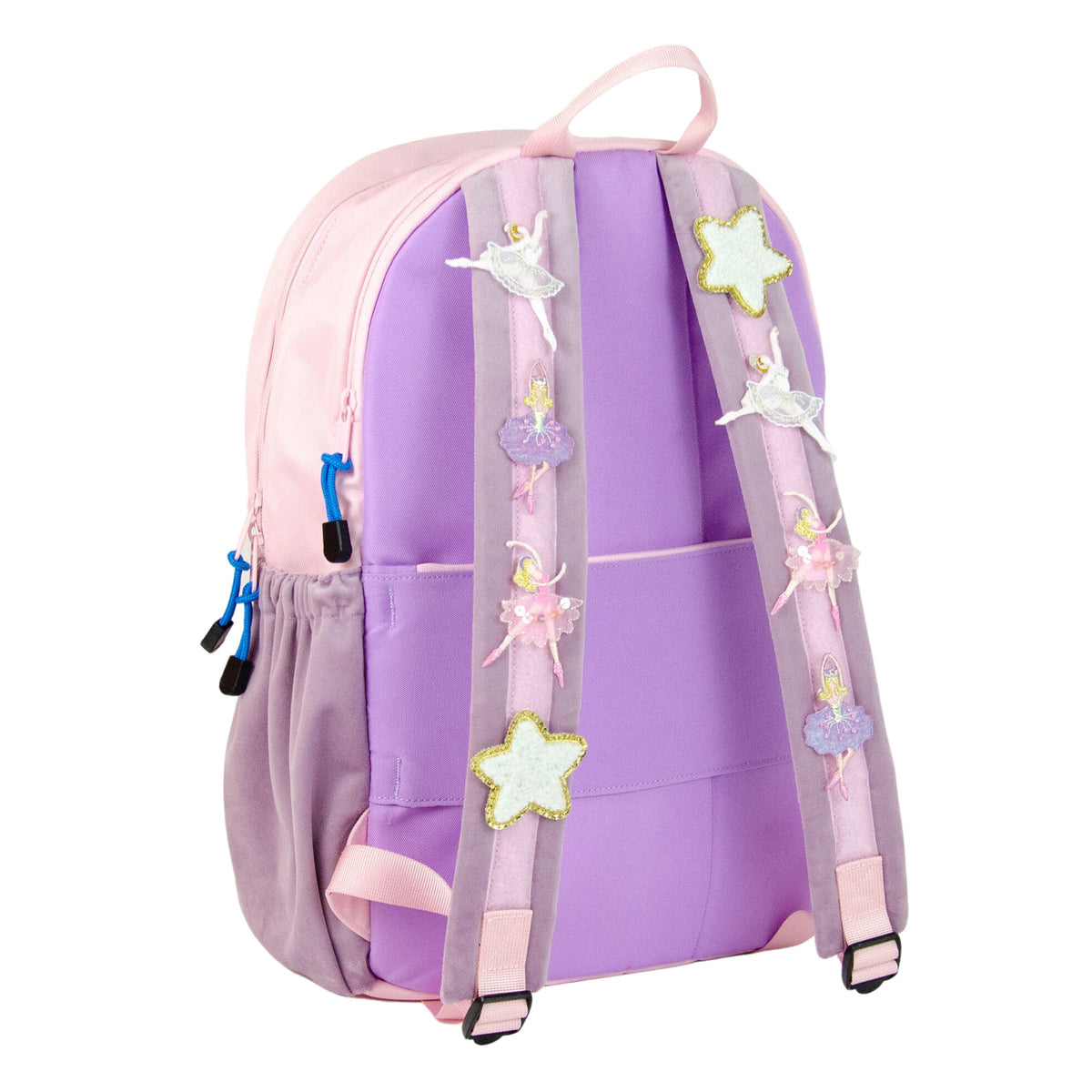 Large Becco Backpack – Pink/Lavender – Becco Bags