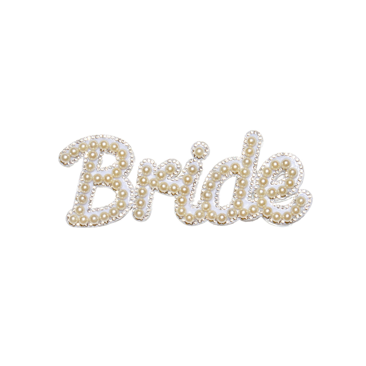 From "Bride" to "Mrs." Pearl Script Patch Set – Becco Bags