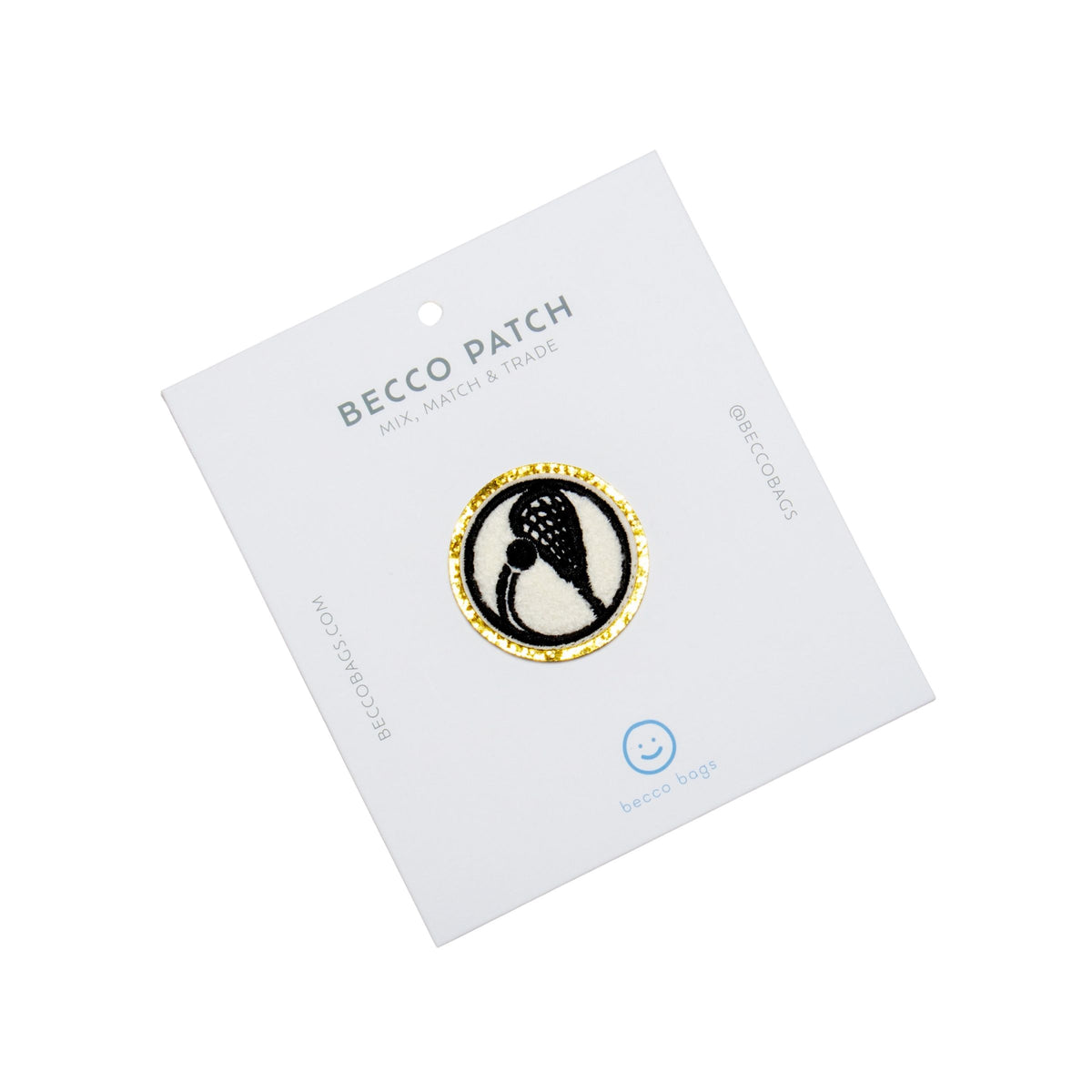 Round Lacrosse Patch – Becco Bags