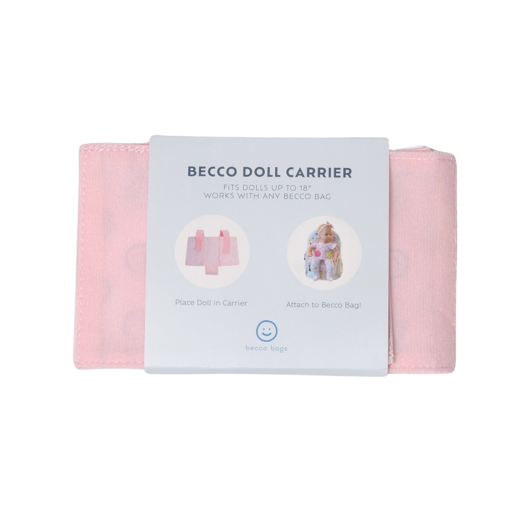 Becco Doll Carrier – Pink – Becco Bags