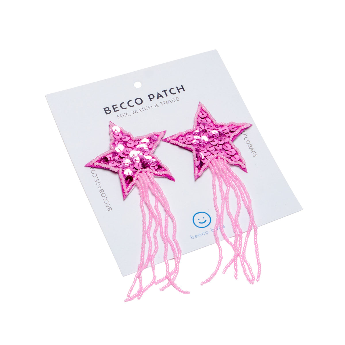 Sequin Star Streamers Patch Set – Becco Bags
